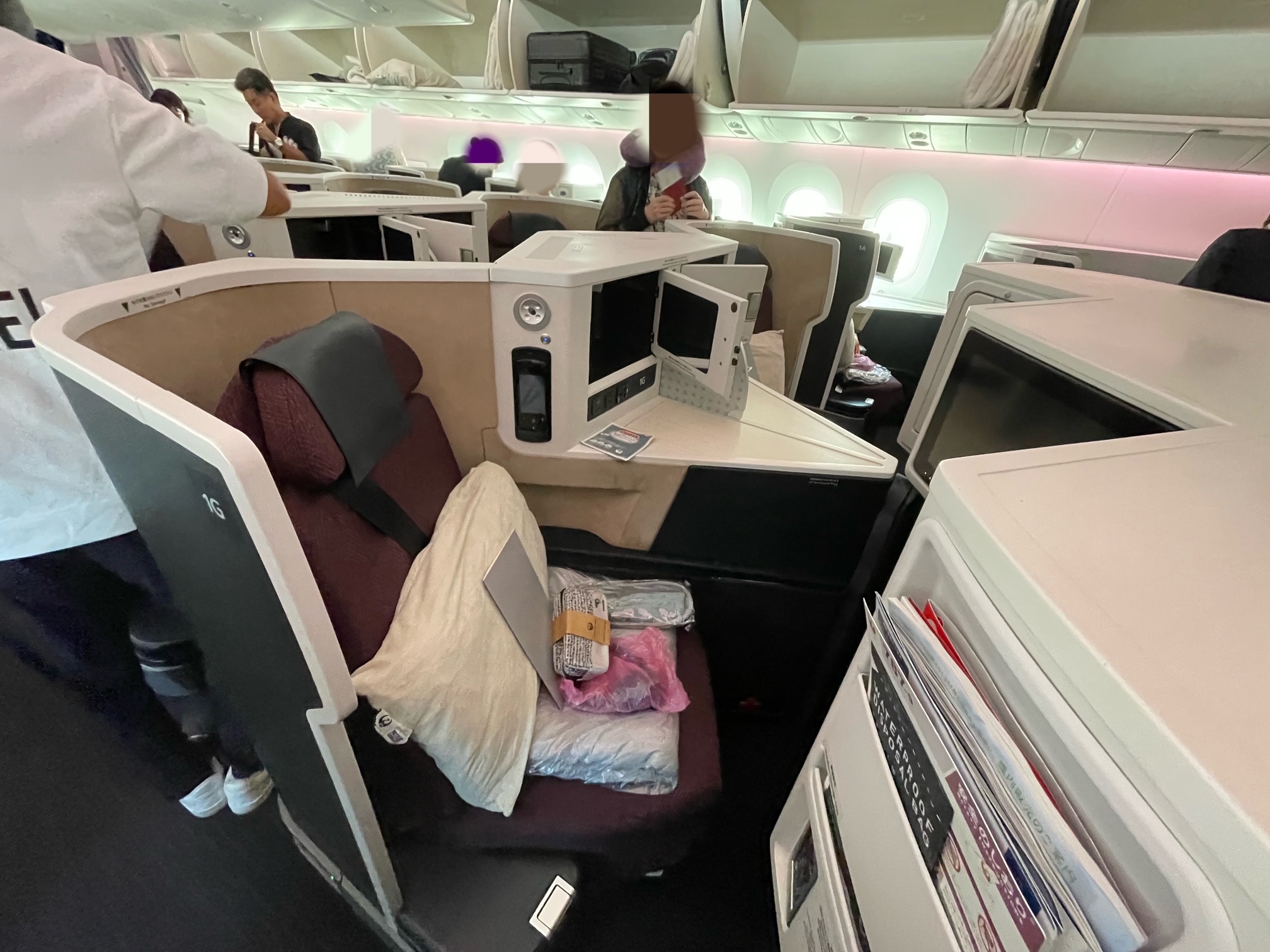 JAL国際線ビジネスクラス（JAL SKY SUITE Ⅲ）搭乗記 LAX→KIX